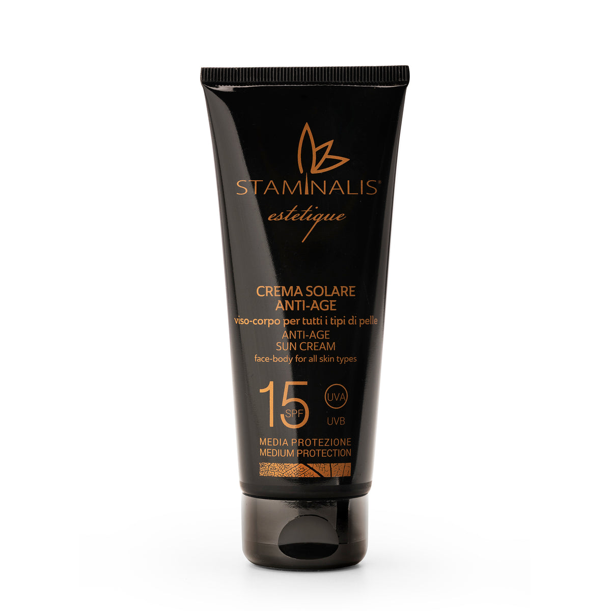 CREMA SOLARE ANTI-AGE SPF 15 100 ML – GO Professional Skin Care